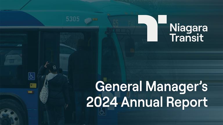 2024 Annual Report highlights record ridership - Niagara Region Transit