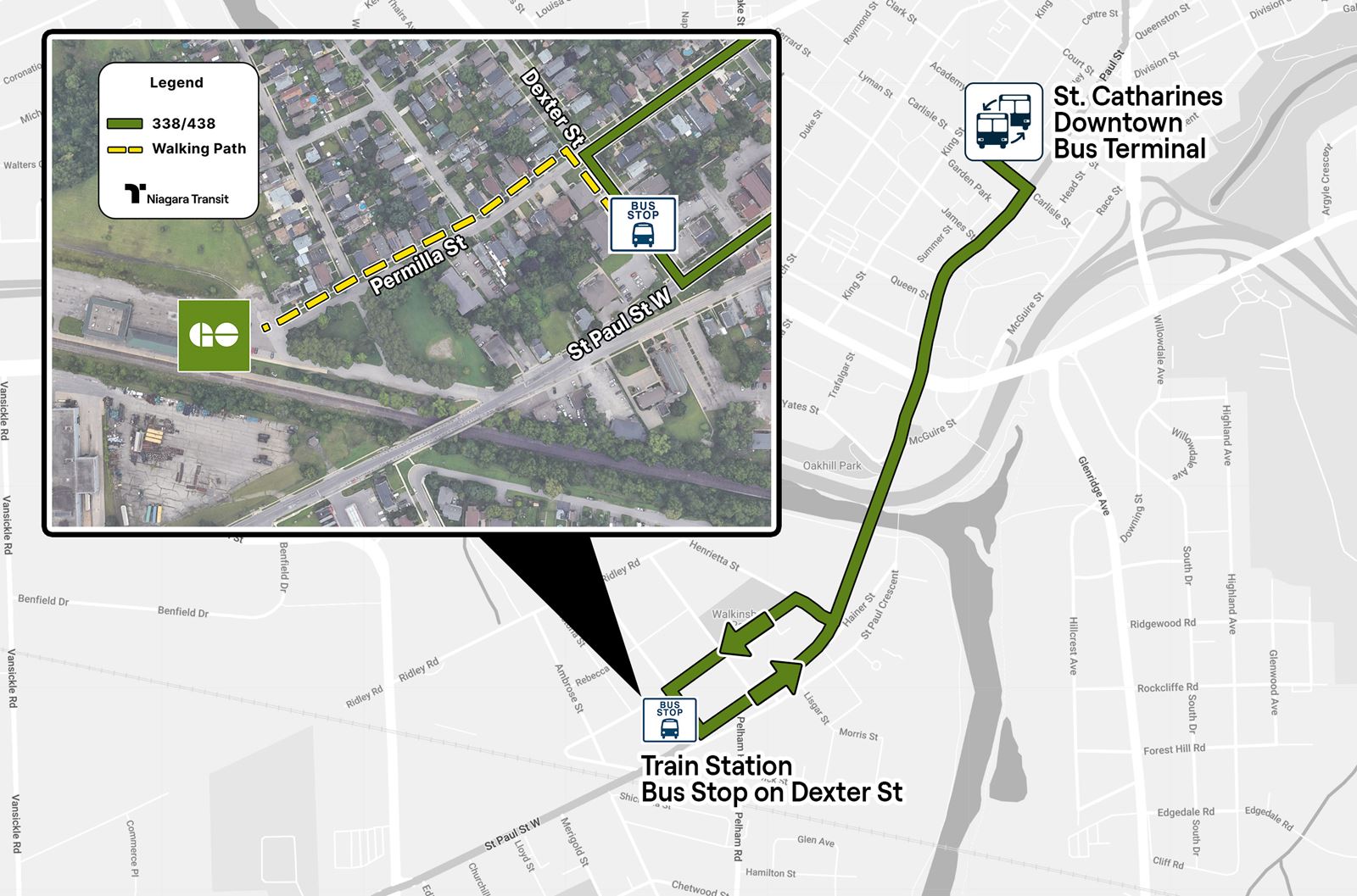 Route 338 | GO Train Connection - Niagara Region Transit