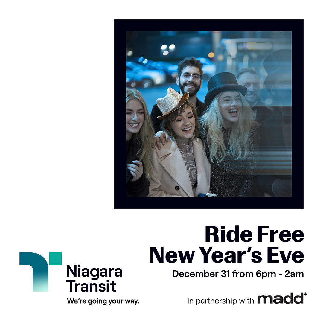 Holiday Service and Schedules - Niagara Region Transit